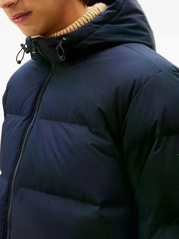 Tommy Hilfiger Hooded Padded Jacket - Blue