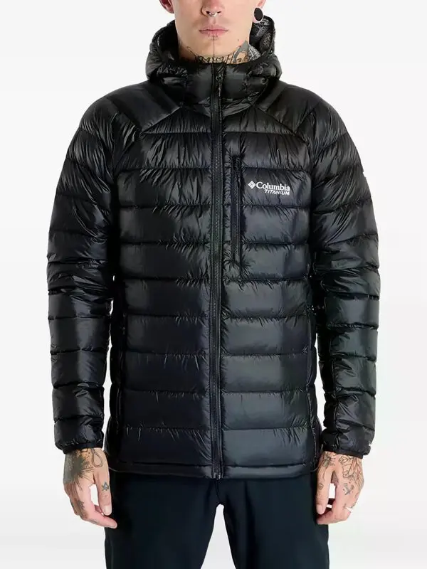 Columbia Logo-print Padded Jacket - Black
