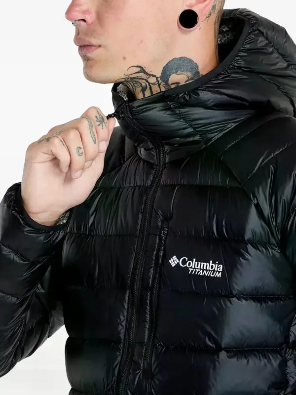 Columbia Logo-print Padded Jacket - Black