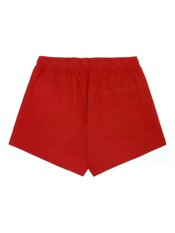 SPORTY & RICH Logo Detail Elasticated Shorts