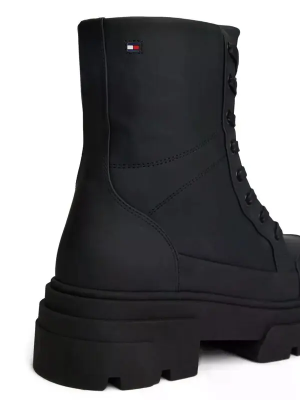 Tommy Hilfiger Lace-up Mid Ankle Boots