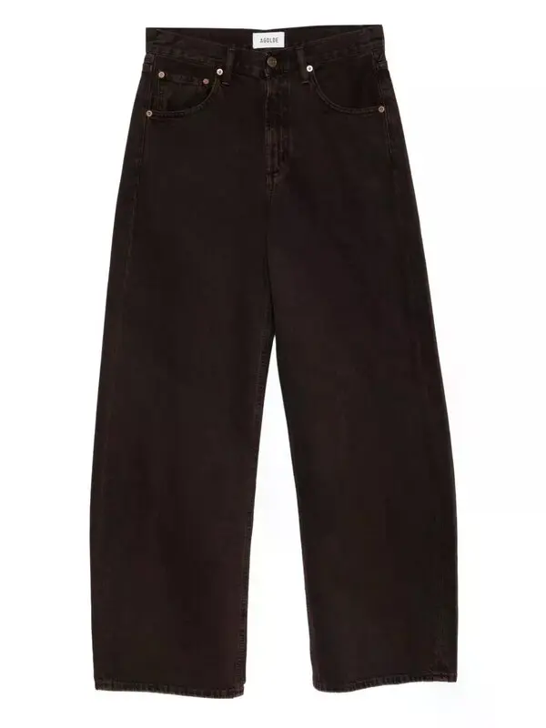 AGOLDE Low Rise Wide Leg Jeans