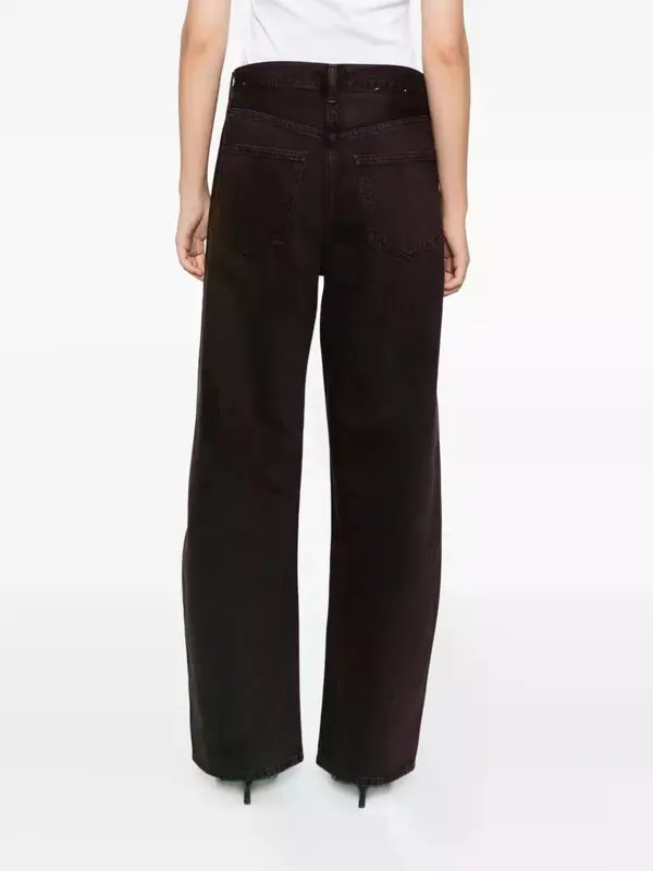 AGOLDE Low Rise Wide Leg Jeans
