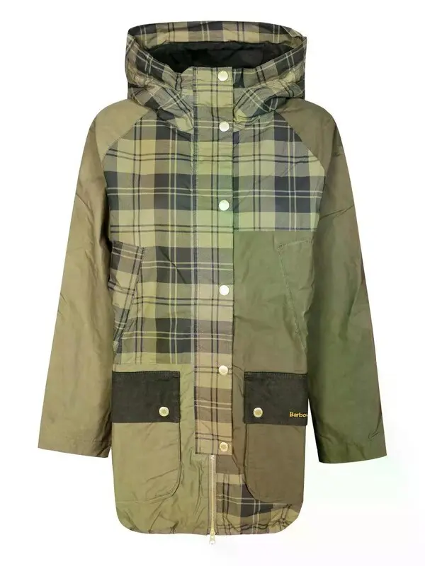 Barbour Shelley Plaid Parka
