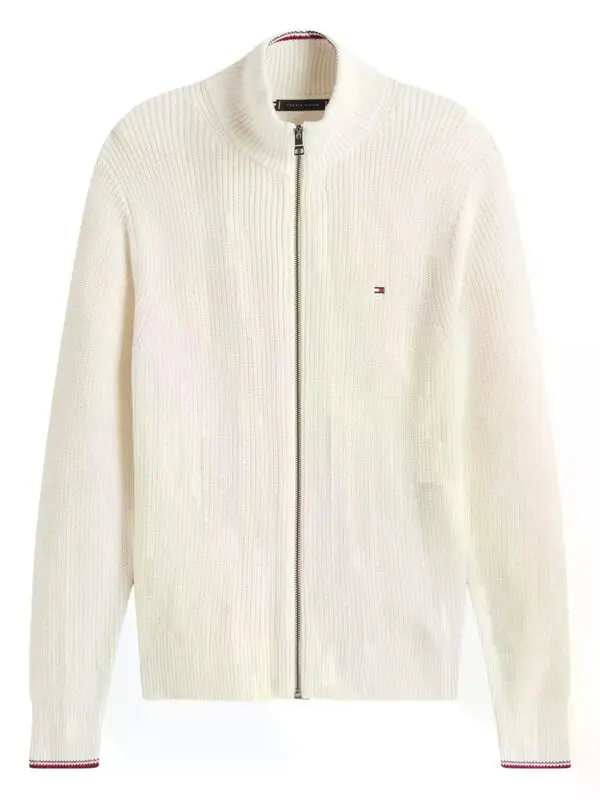 Tommy Hilfiger Zip Ribbed Cardigan