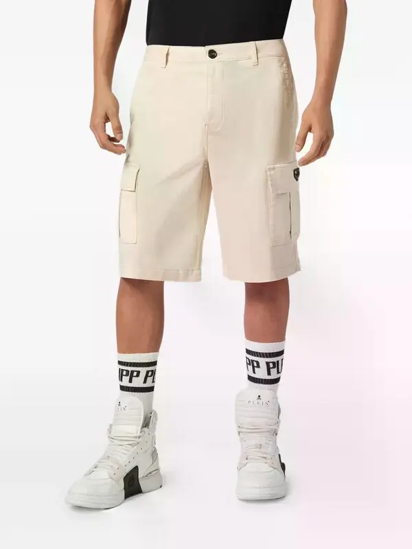 Philipp Plein Cargo-pockets Shorts - Neutrals