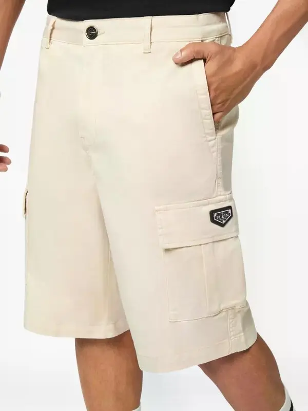 Philipp Plein Cargo-pockets Shorts - Neutrals