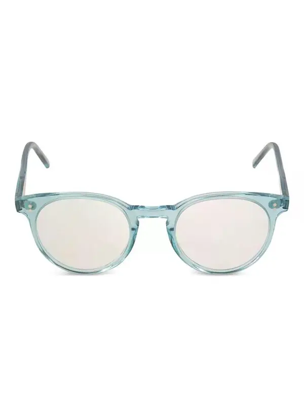 Kàdor Chylin Round-frame Glasses - Blue
