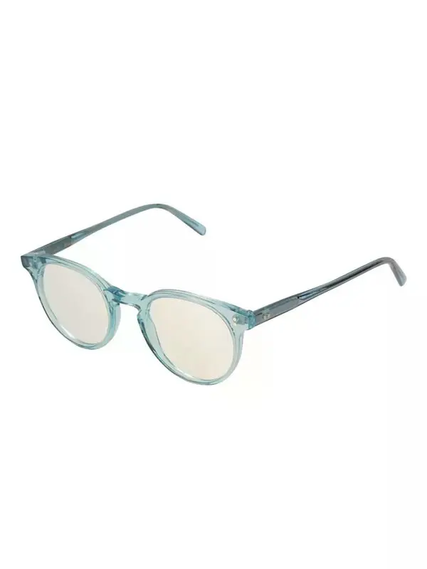 Kàdor Chylin Round-frame Glasses - Blue
