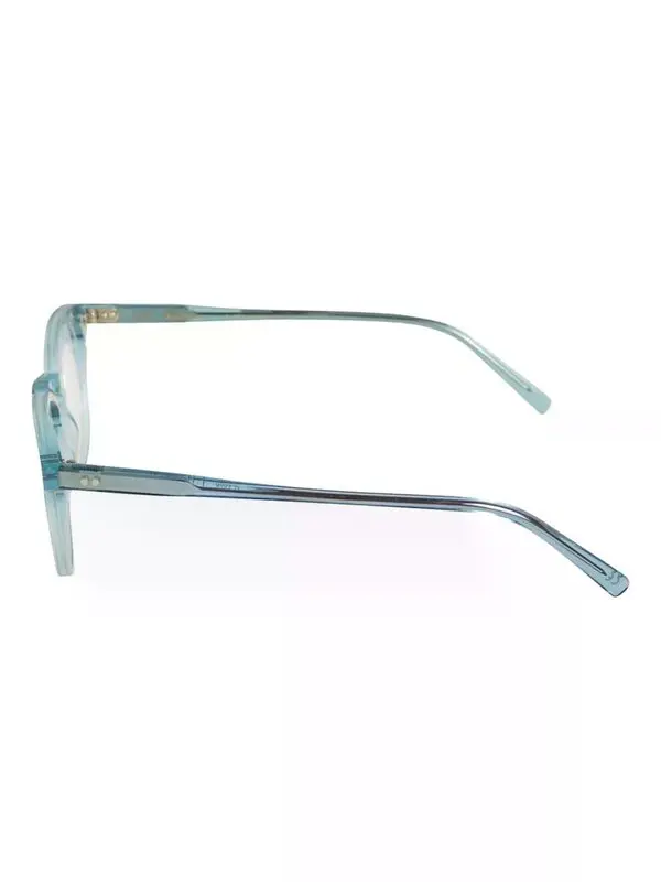 Kàdor Chylin Round-frame Glasses - Blue