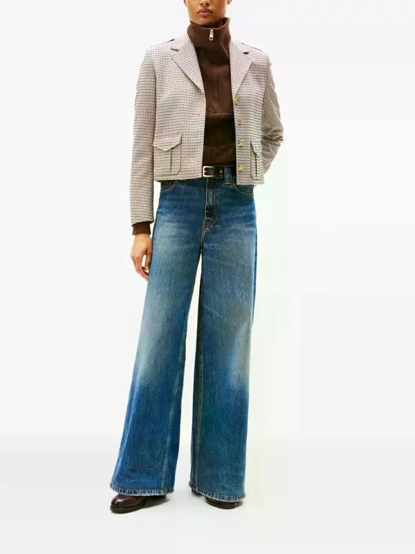 Tommy Hilfiger 70s High-rise Wide-leg Jeans - Blue