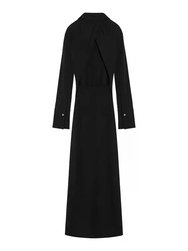 Sportmax Button-front Maxi Shirt Dress