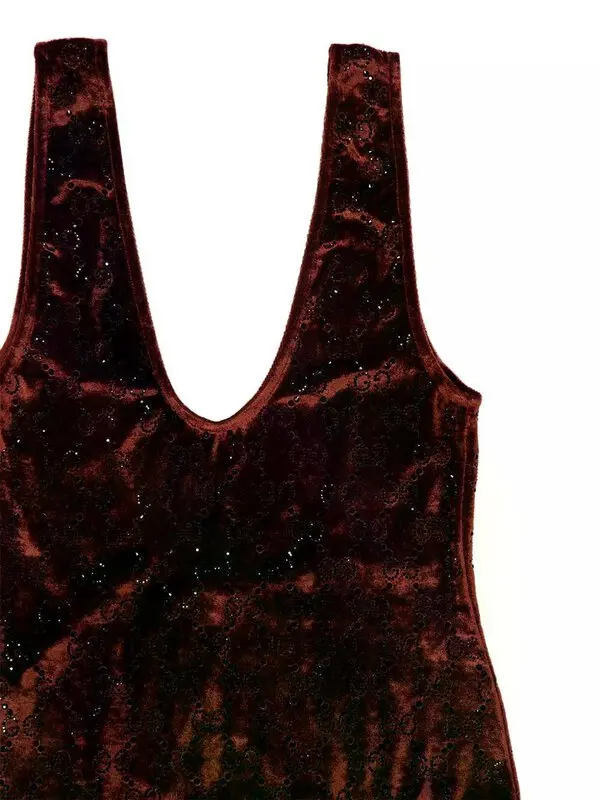 Gucci Cotton Bodysuit - Brown