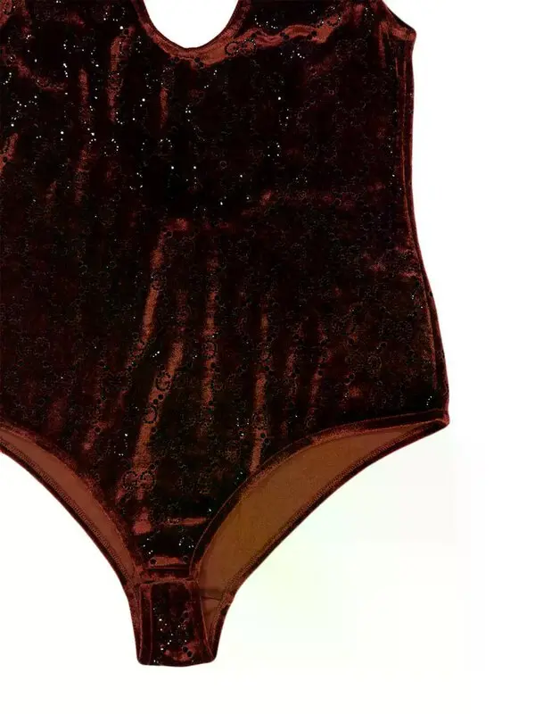 Gucci Cotton Bodysuit - Brown