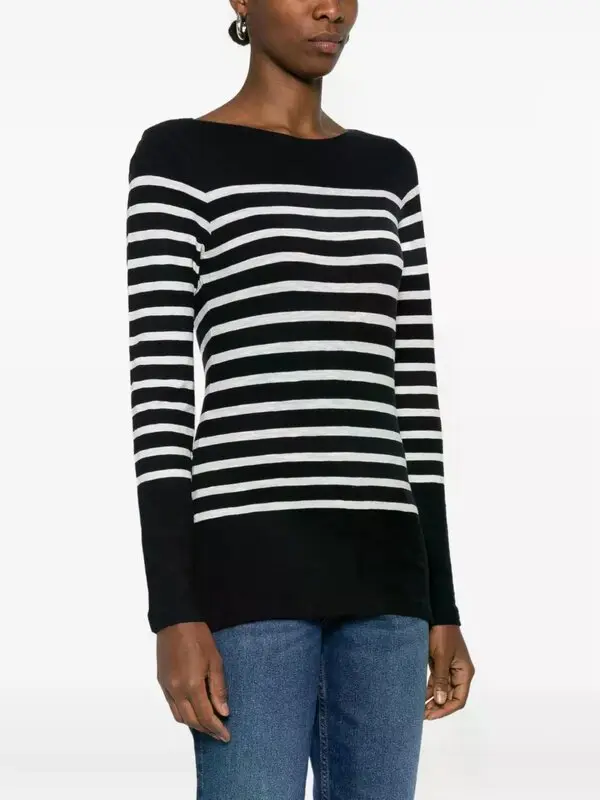 Marc O'polo Striped Long-sleeved Top