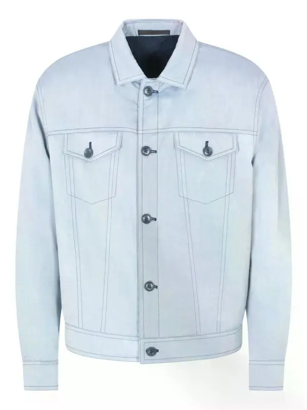 Giorgio Armani Silk Bomber Jacket