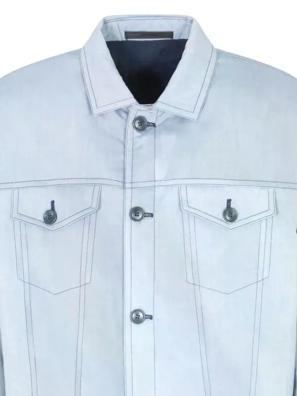 Giorgio Armani Silk Bomber Jacket