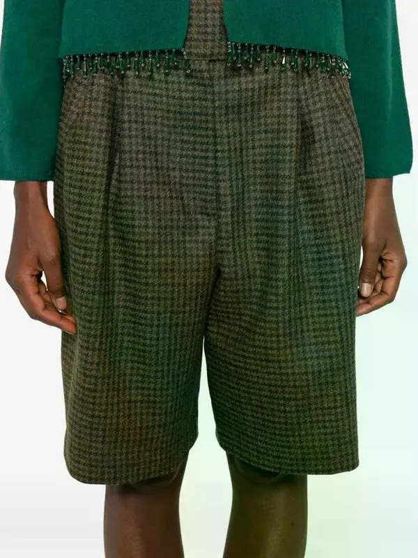 BODE Morris Houndstooth Shorts