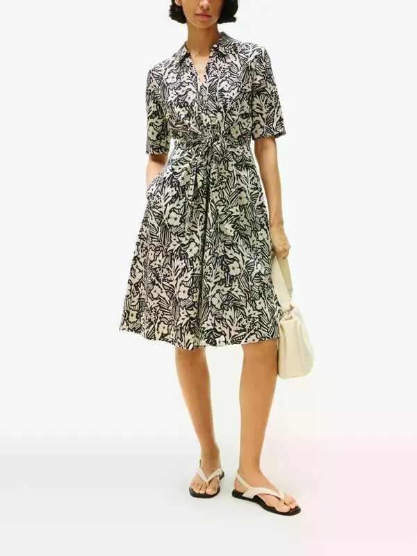 tommy hilfiger floral midi dress Tommy Hilfiger Floral Midi Dress Women Size 6 Sleeveless Fit & Flare