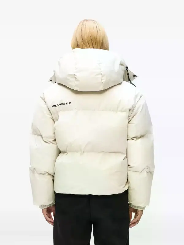 Karl Lagerfeld Hooded Puffer Jacket