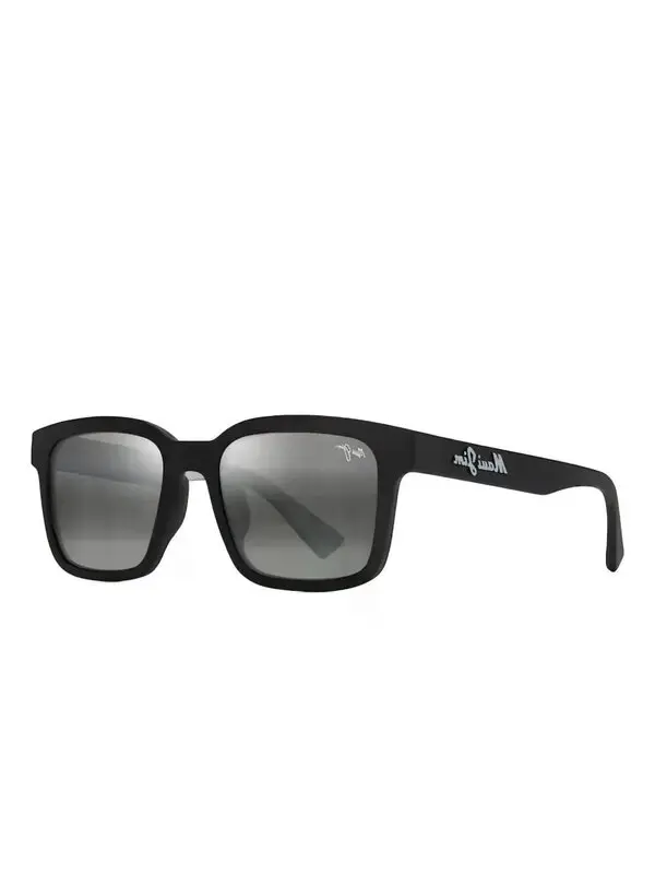 Maui Jim Piopio Asian Fit Rectangle-frame Sunglasses