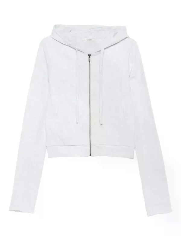 ENTIRE STUDIOS Hooded Zip-fastening Sweatshirt - Grey