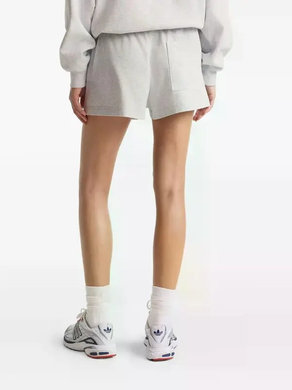 SPORTY & RICH Logo Elasticated Shorts