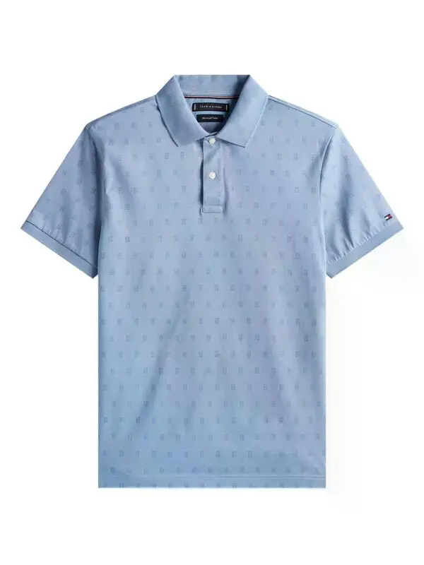 Tommy Hilfiger Patterned Short-sleeve Polo Shirt