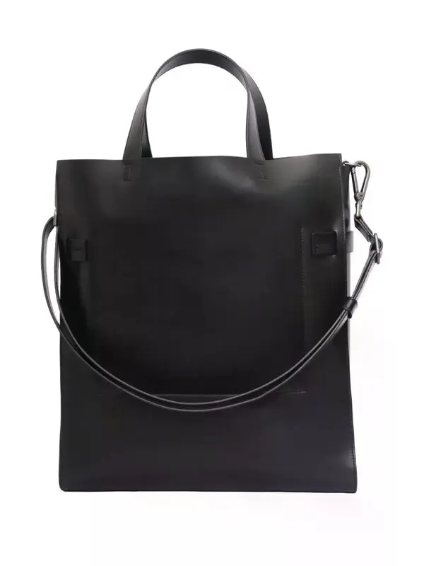 Orciani Buckle-detail Tote Bag - Black