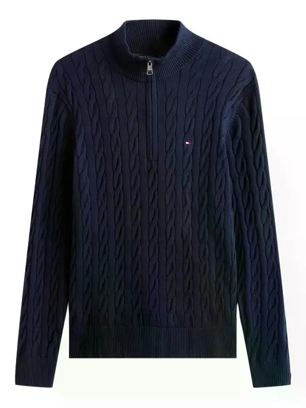 Tommy Hilfiger Cable-knit Half-zip Pullover