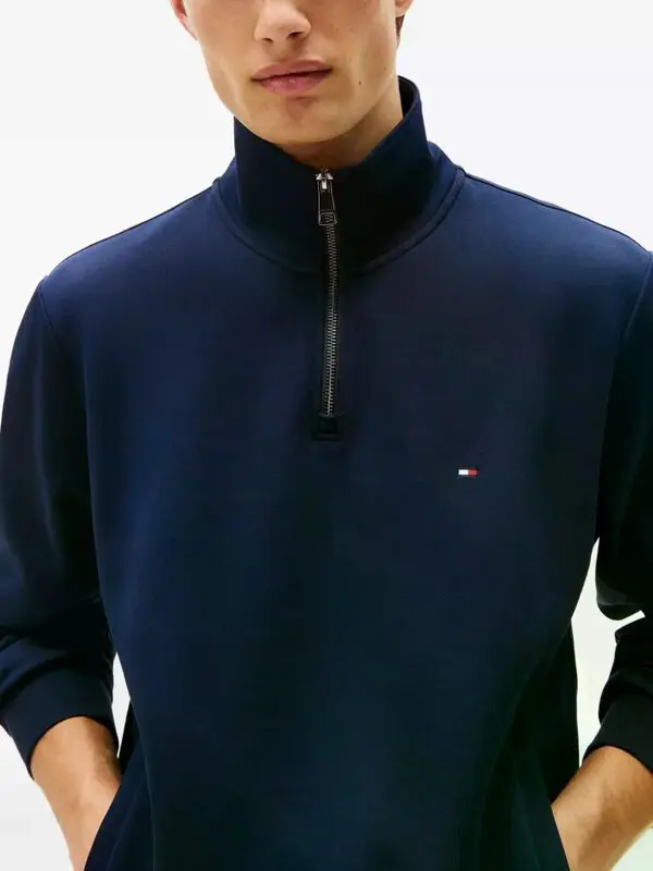 Tommy Hilfiger Performance Quarter-zip Mock-neck Sweater