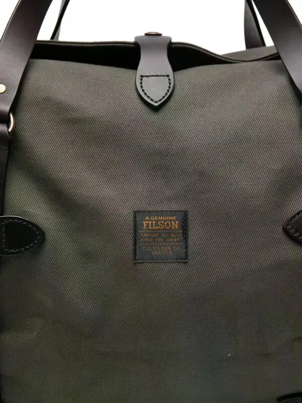 Filson Medium Leather-trim Duffle Bag