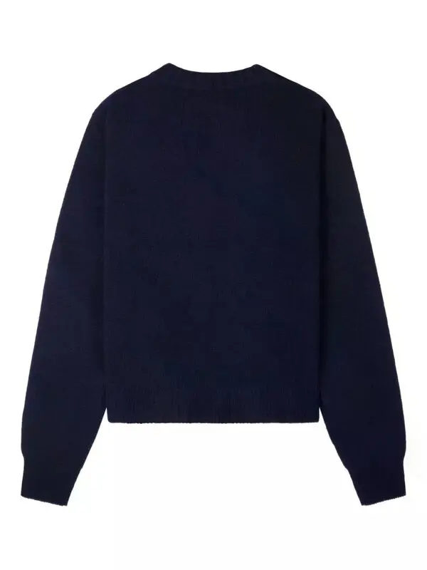 SPORTY & RICH Embroidered Sweater - Blue