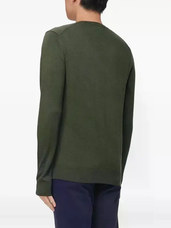 Michael Kors Embroidered Crew-neck Sweater