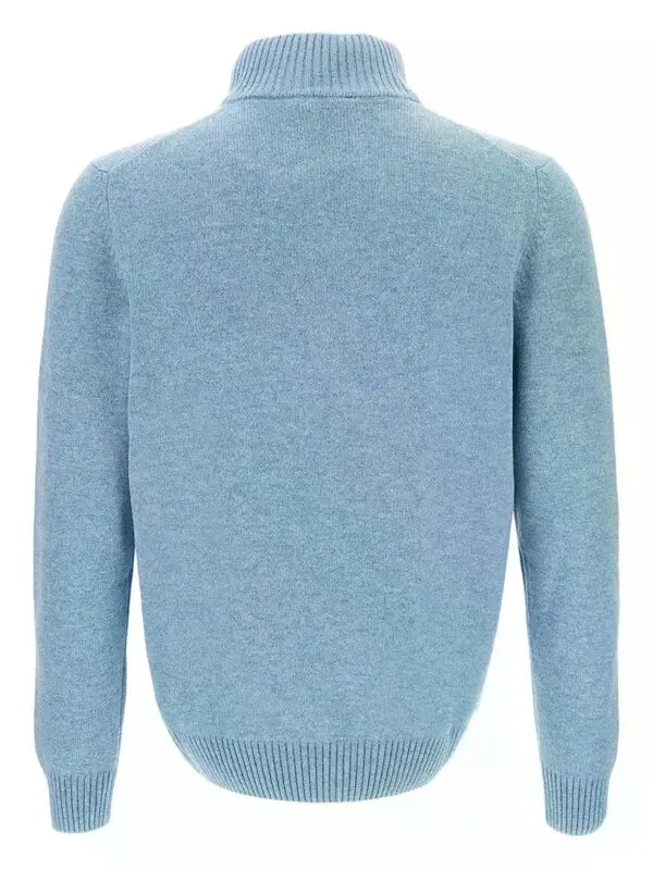 GRAN SASSO Fine-knit Half-zip Jumper