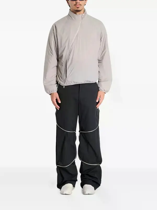 POST ARCHIVE FACTION Asymmetric-zip Jacket - Grey