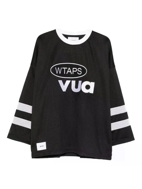 WTAPS Mesh Logo Long Sleeve T-shirt