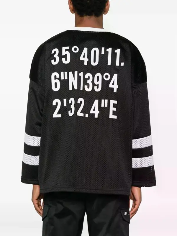 WTAPS Mesh Logo Long Sleeve T-shirt