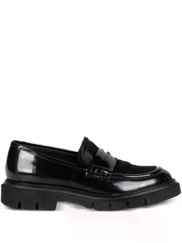 LUCA GROSSI Leather Loafers