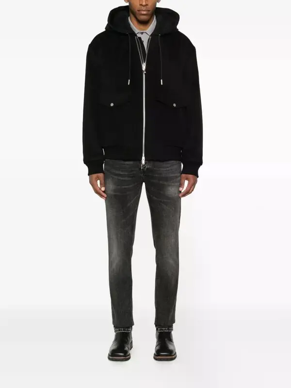 Moose Knuckles Hooded Zip Jacket