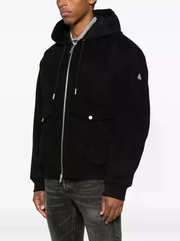 Moose Knuckles Hooded Zip Jacket