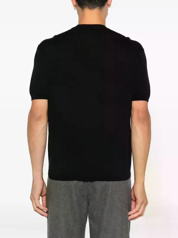Emporio Armani Short-sleeve T-shirt - Black