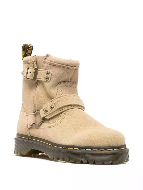 Dr. Martens 40mm Anistone Buckle-strap Boots