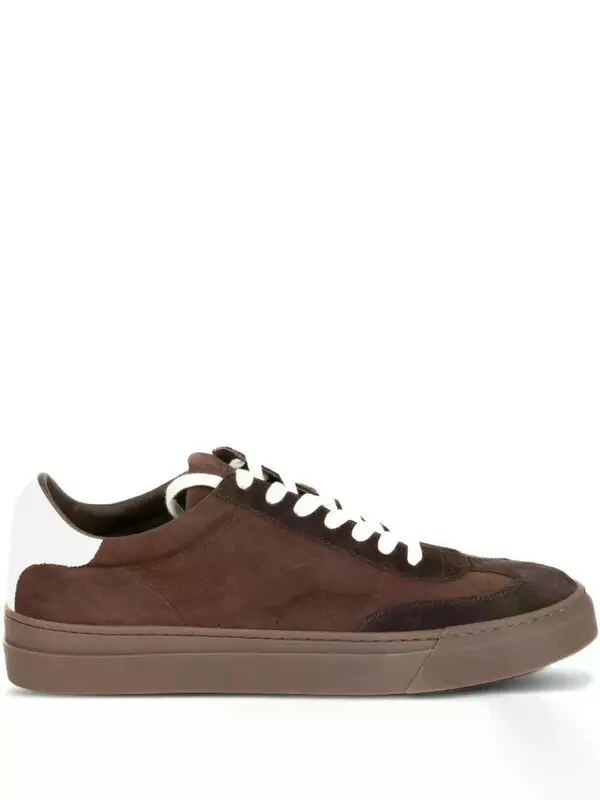 Stokton Panelled Suede Sneakers
