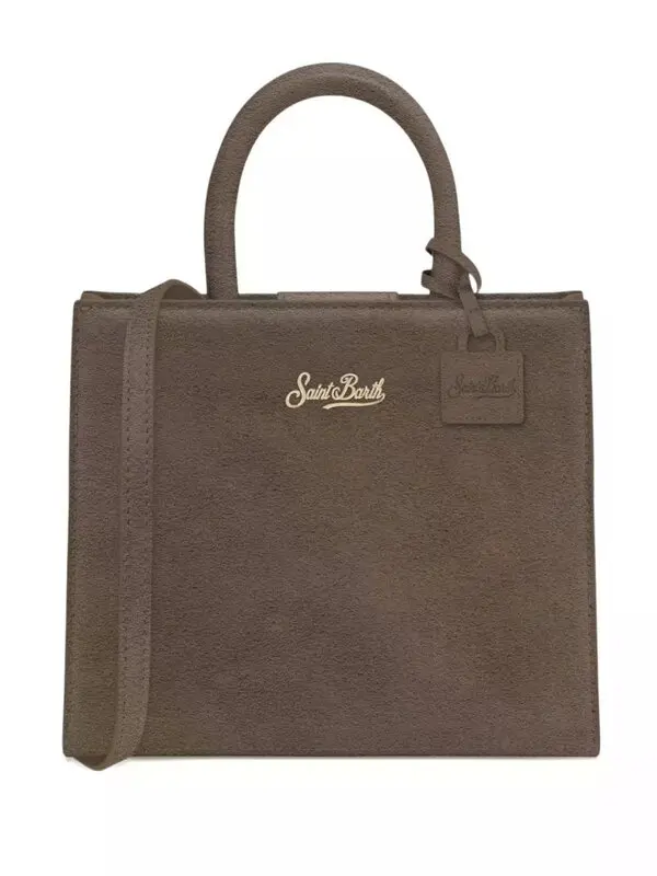 MC2 SAINT BARTH Suede Tote Bag - Brown