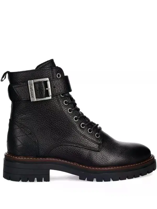 Barbour Buckle Lace-up Boots