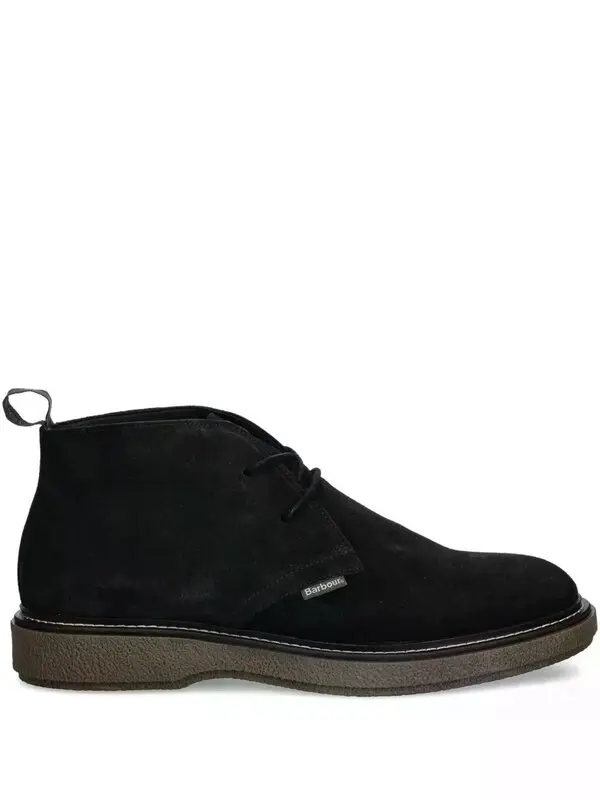 Barbour Lace-up Suede Boots