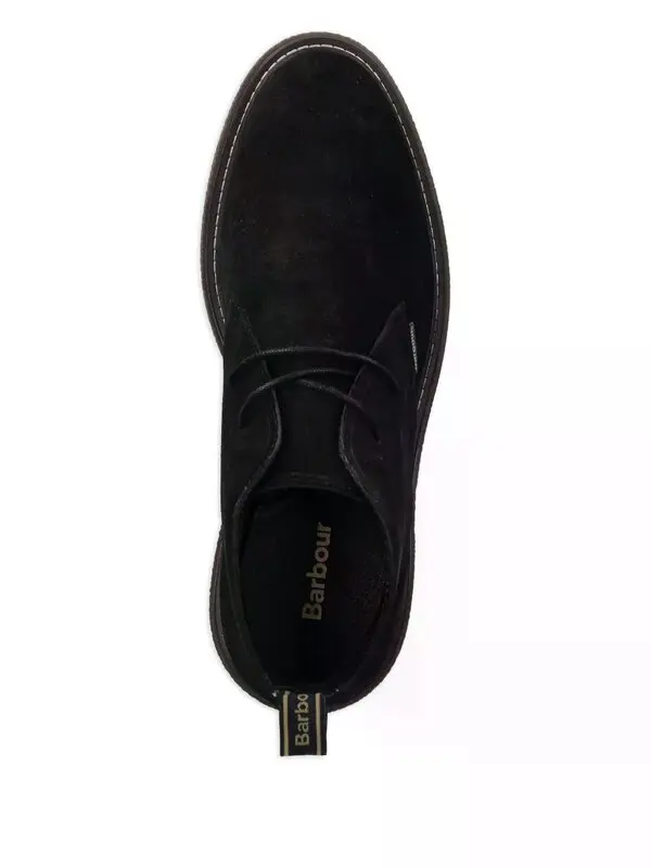 Barbour Lace-up Suede Boots