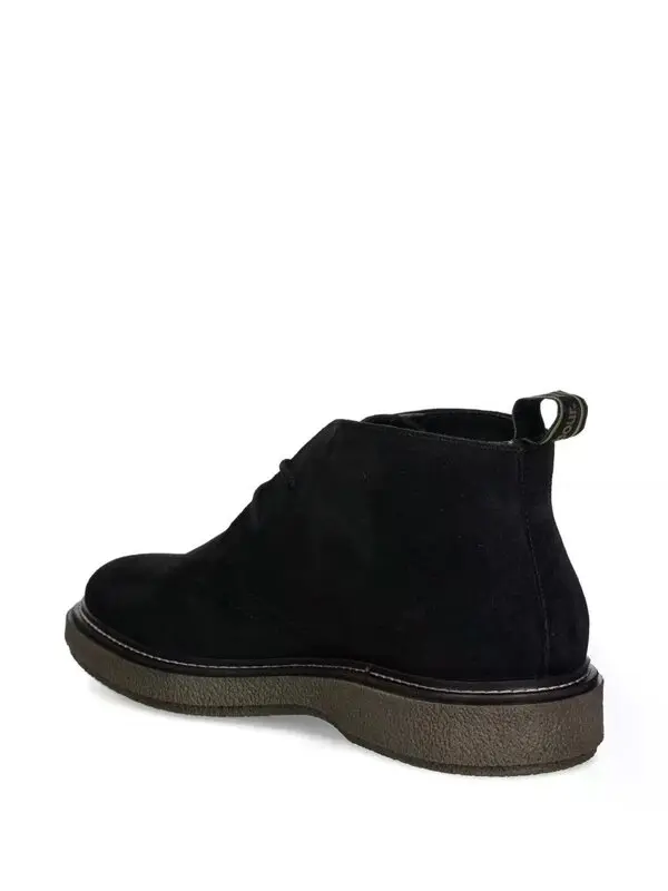 Barbour Lace-up Suede Boots