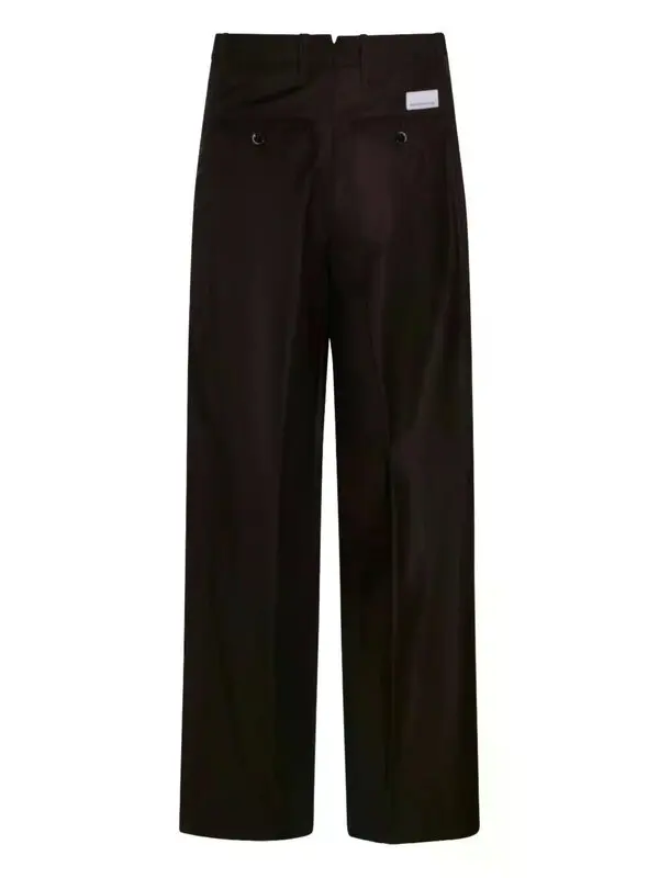 NINE:INTHE:MORNING Pleated Tailored Trousers - Brown